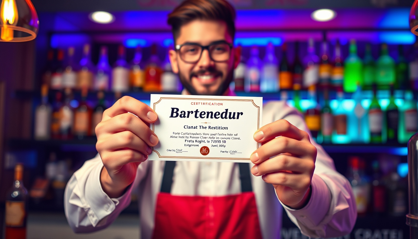 How to Obtain Your Bartender Certification Quickly and Easily - ABSEC LLC